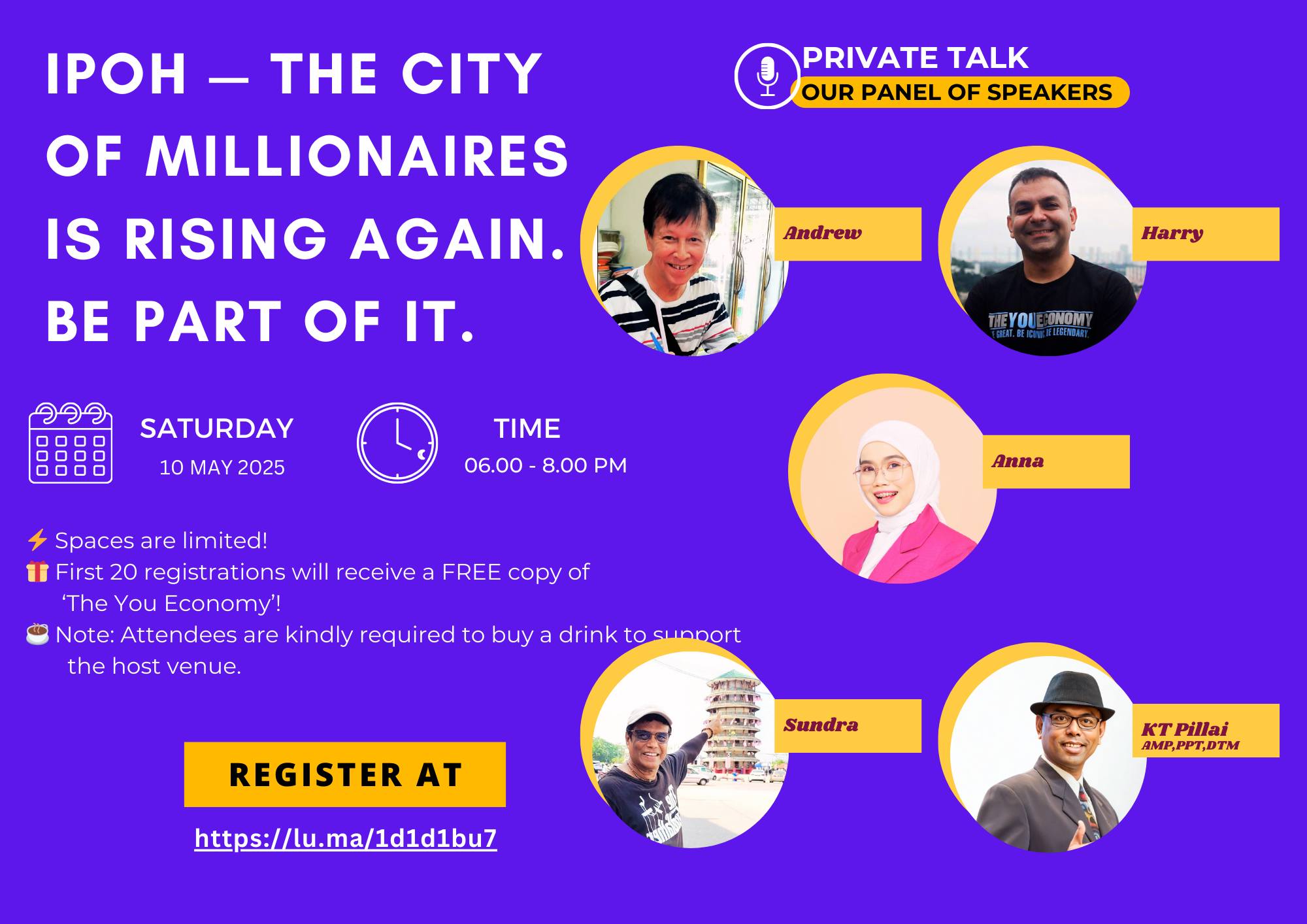 Millionaire Talks: From Streets of Ipoh to Global Success - My Ipoh | Your Digital Online Media ...